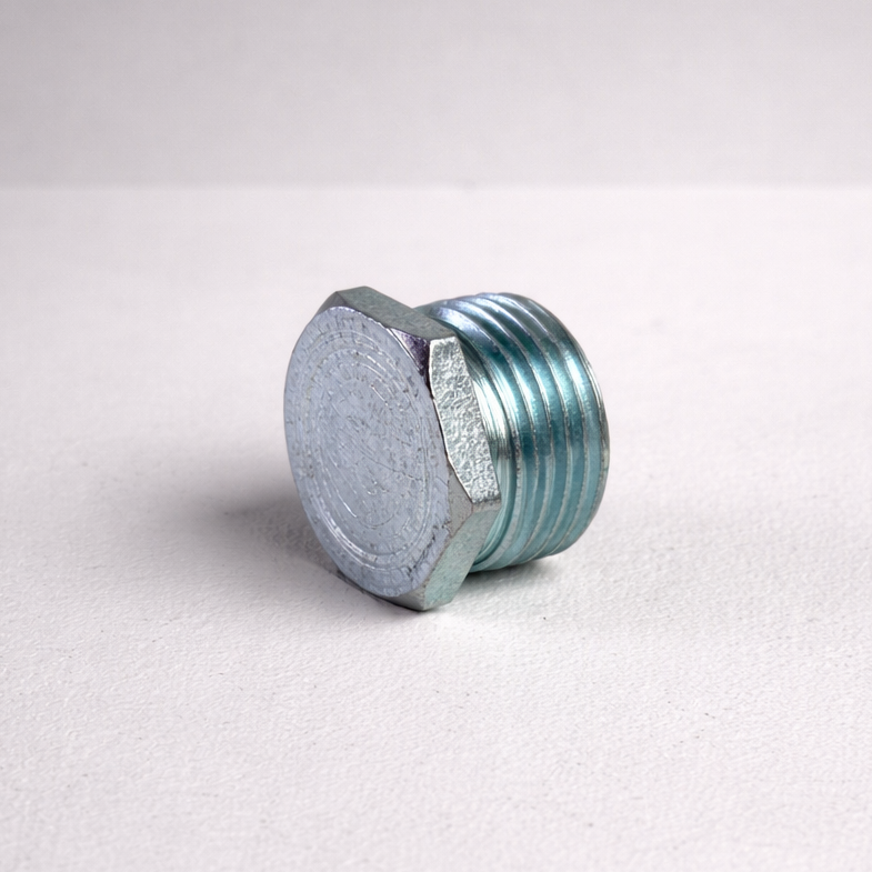 20mm Galvanised Conduit Threaded Plug – Vintage-Electrical