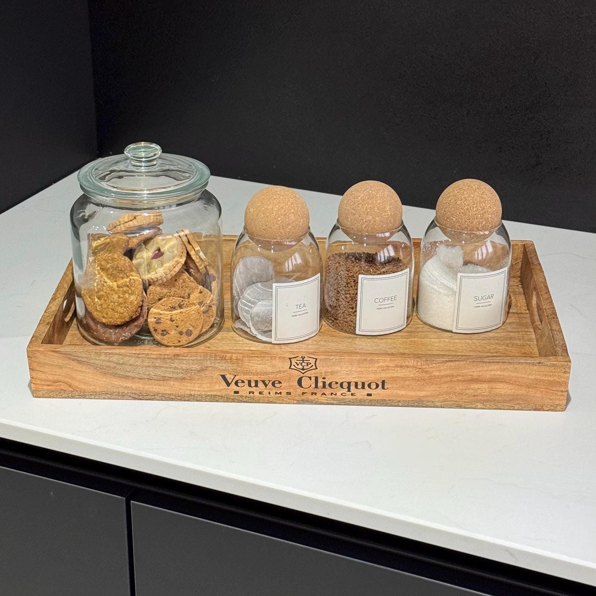 Moët & Chandon Wooden Serving Trays Champagne Butlers Crates Storage B ...