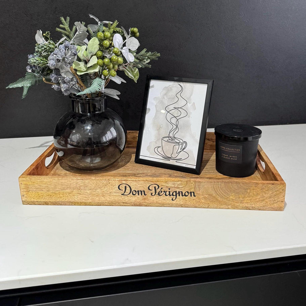 Moët & Chandon Wooden Serving Trays Champagne Butlers Crates Storage B ...